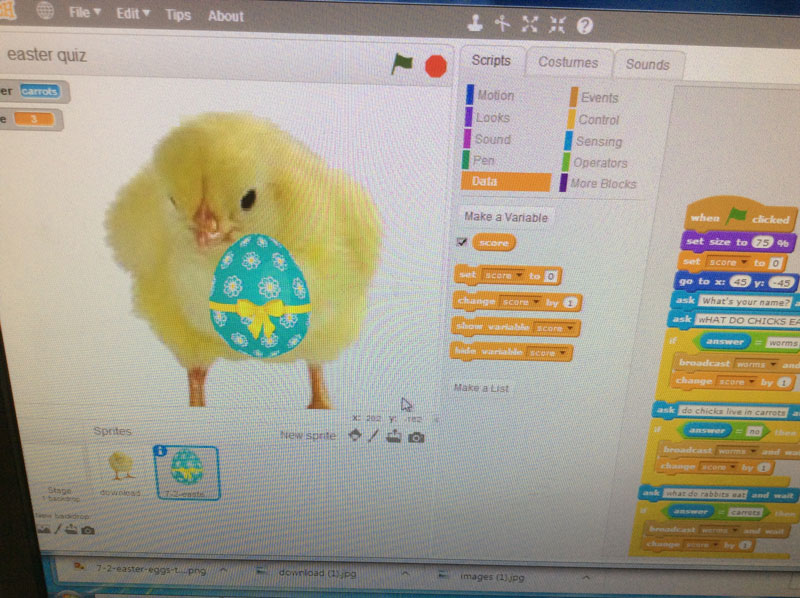 Easter Scratch Projects – Codingbug
