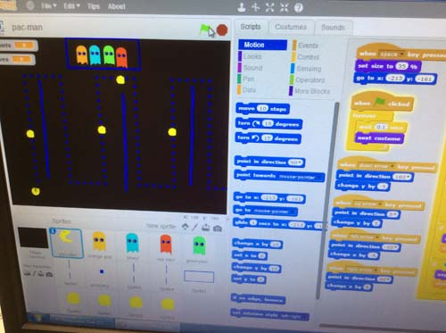 Pac-man continues to entertain – Codingbug