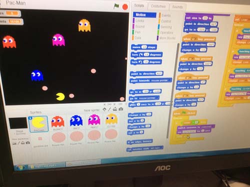 Pac-man continues to entertain – Codingbug